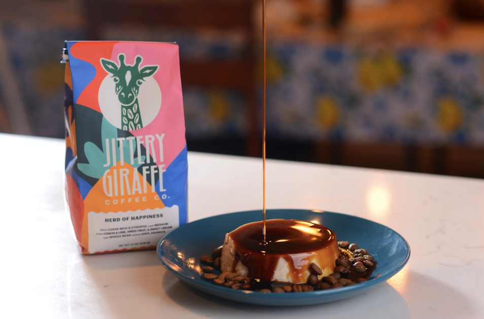 Coffee Panna Cotta – Jittery Giraffe